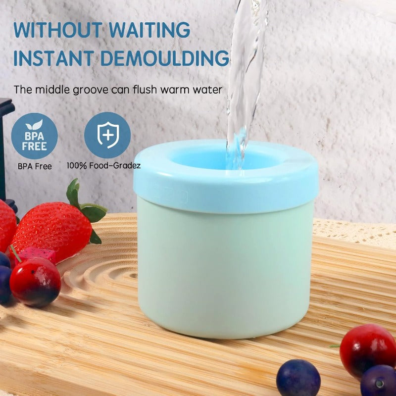 2-in-1 Silicone Ice Cube Maker & Storage Bucket – hofpure